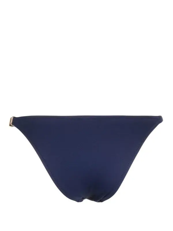Moschino Plaque Bikini Bottom - Blue