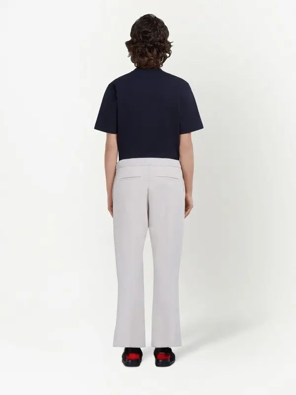 Marni Straight-leg Kick-flare Trousers