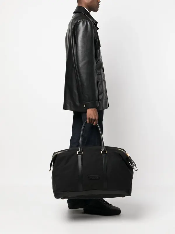 TOM FORD Logo-patch Holdall