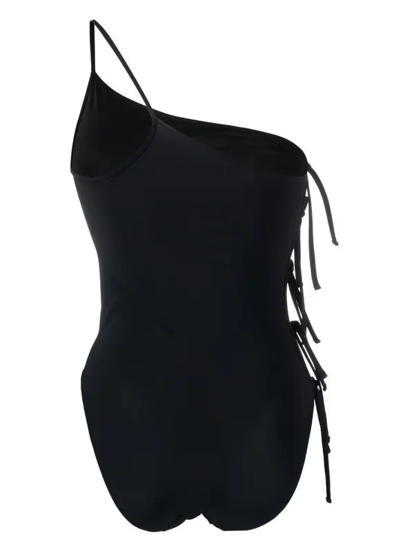 Rick Owens Knot-detailing One-shoulder Swimsuit