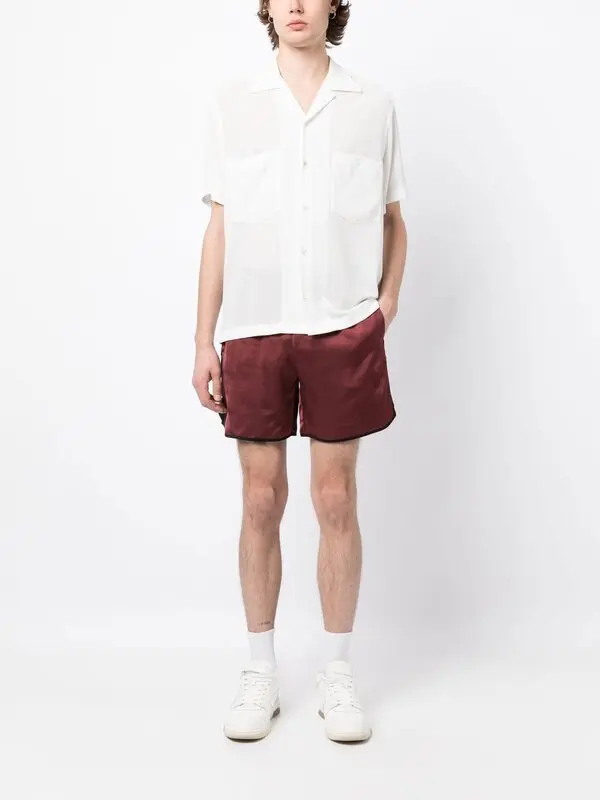 BLUE SKY INN Satin-finish Shorts