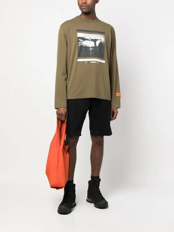 Heron Preston Logo-print Detail T-shirt