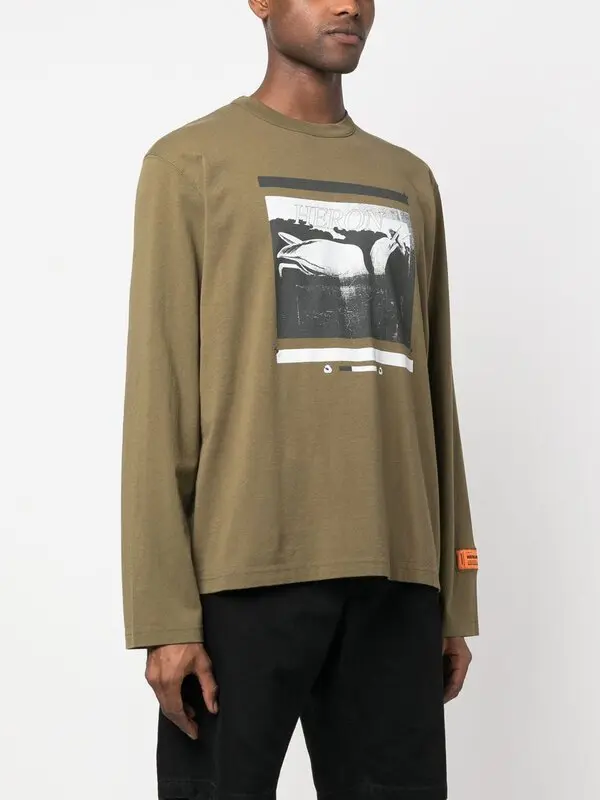 Heron Preston Logo-print Detail T-shirt
