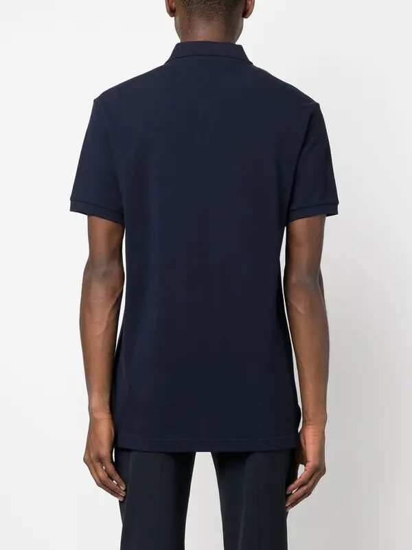 Moschino Embroidered-teddy Detail Polo Shirt