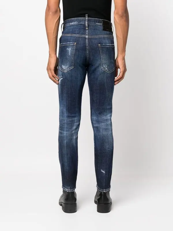 Dsquared2 Gem-embellished Jeans