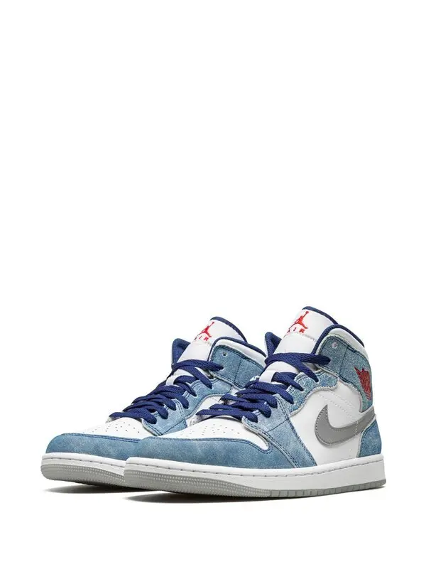 JORDAN 1 Mid French Sneakers - Blue
