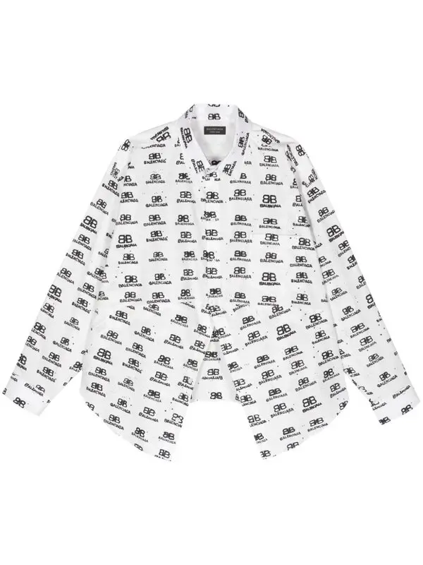 Balenciaga Logo-print Shirt