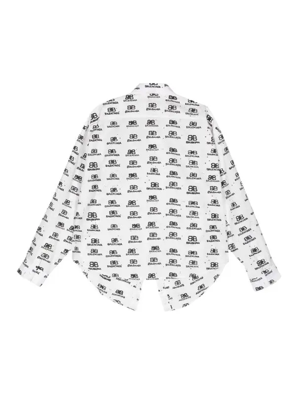 Balenciaga Logo-print Shirt