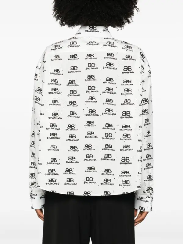 Balenciaga Logo-print Shirt
