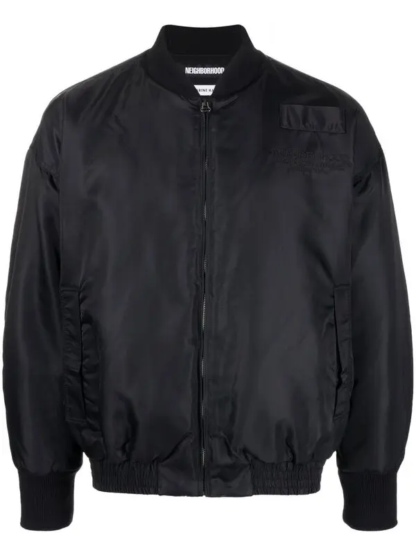 NEIGHBORHOOD Embroidered Zip-up Bomber Jacket
