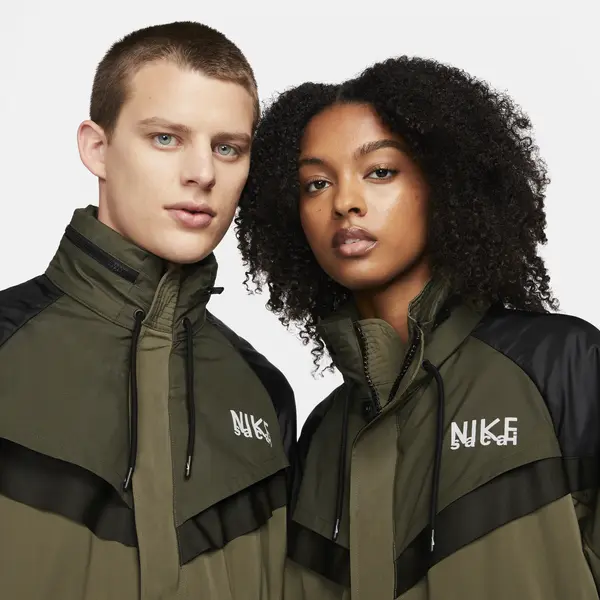 Nike X Sacai Trench Jacket - Green | Editorialist