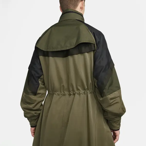 Nike X Sacai Trench Jacket - Green | Editorialist