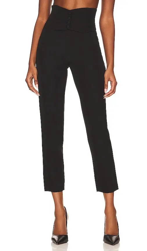Bardot Corset Pant - Black