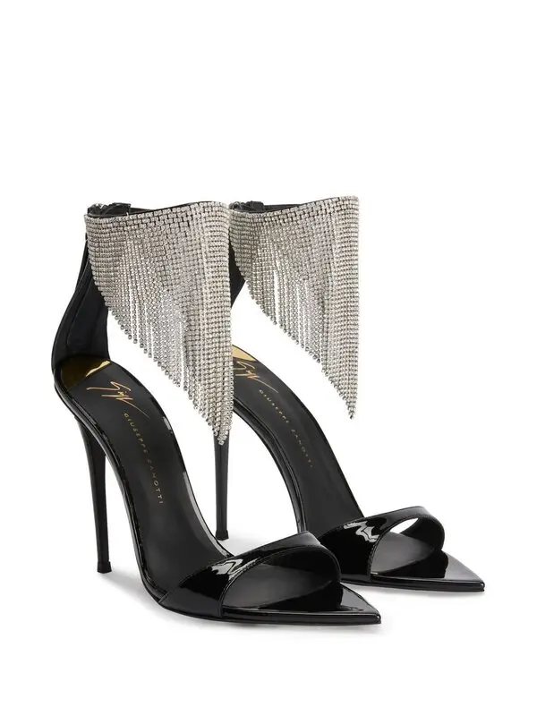 GIUSEPPE ZANOTTI Intriigo 105mm Crystal Sandals