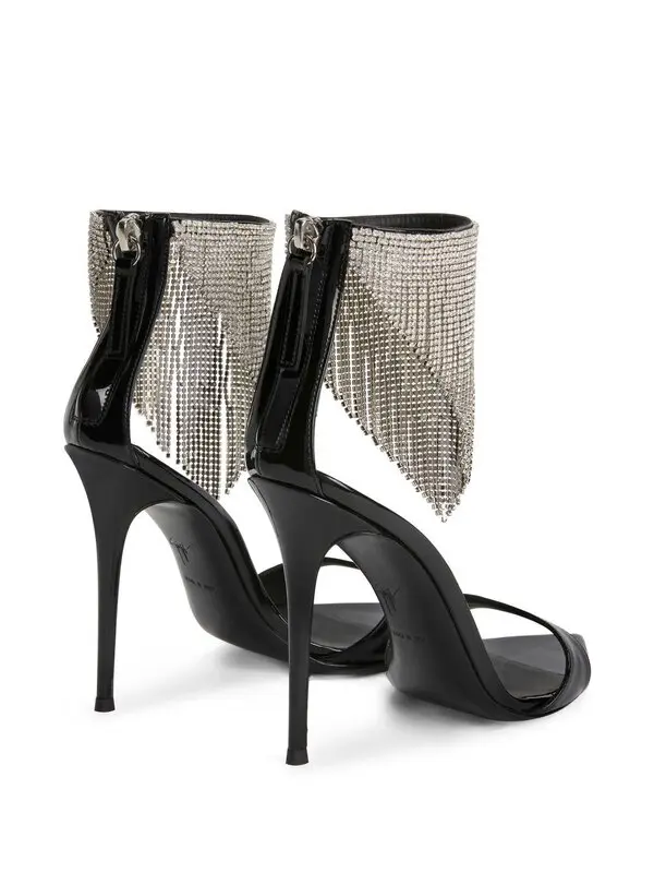 GIUSEPPE ZANOTTI Intriigo 105mm Crystal Sandals