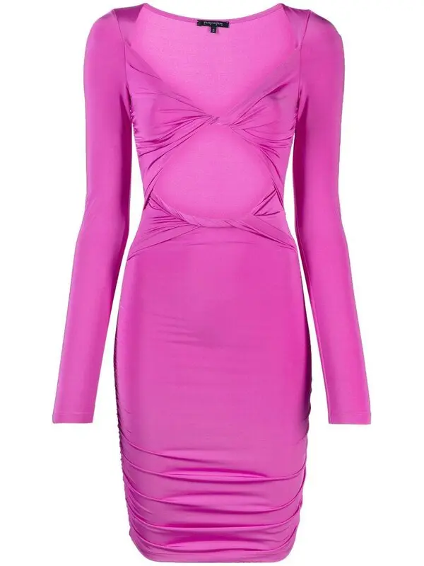 Patrizia Pepe Knot-detail Stretch-jersey Dress