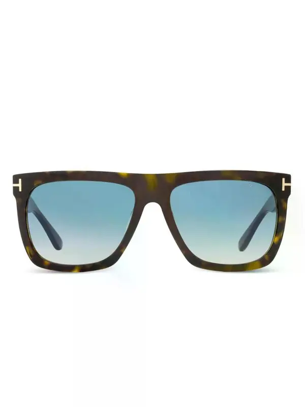 TOM FORD Morgan Square-frame Sunglasses - Brown