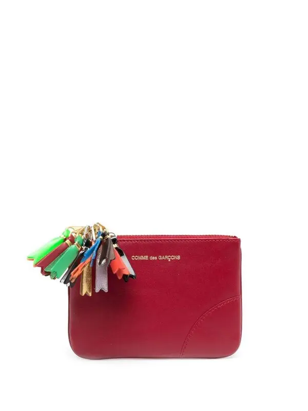Comme Des Garçons Zip-detailing Leather Wallet