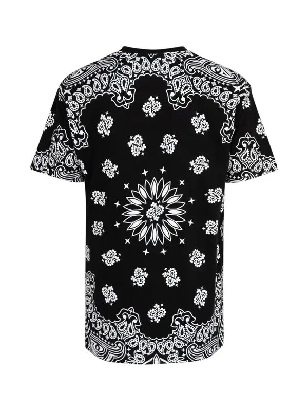 Supreme X Hanes Two-pack Bandana Tagless T-shirt - Black