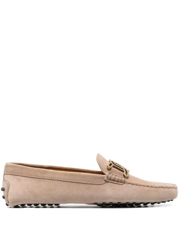 TOD'S Kate Gommino Loafers - Neutrals