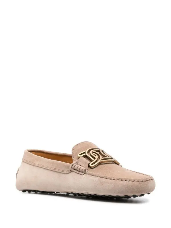 TOD'S Kate Gommino Loafers - Neutrals