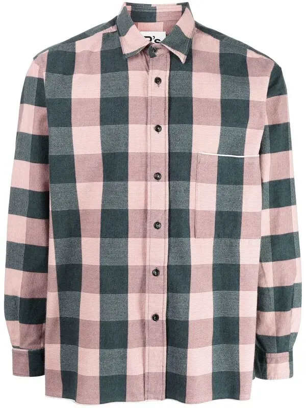 President's Check-print Cotton Shirt