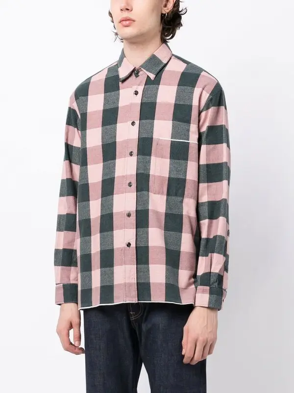 President's Check-print Cotton Shirt
