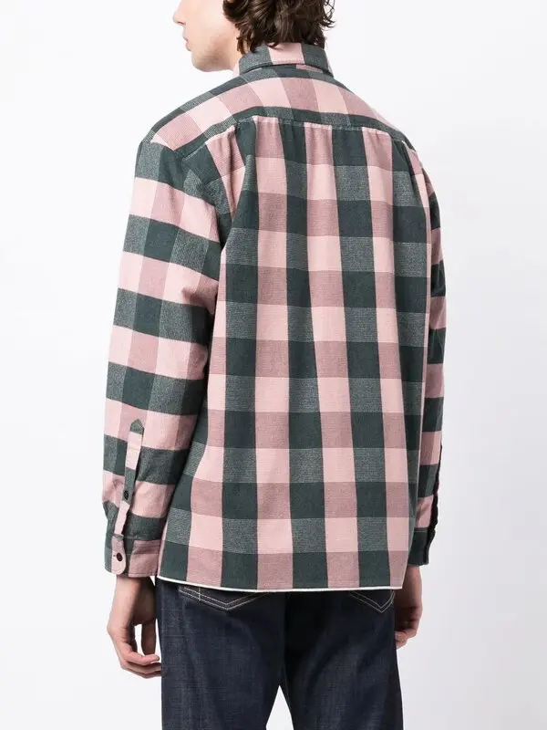 President's Check-print Cotton Shirt