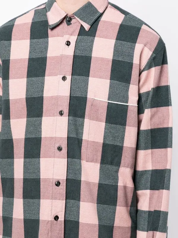 President's Check-print Cotton Shirt