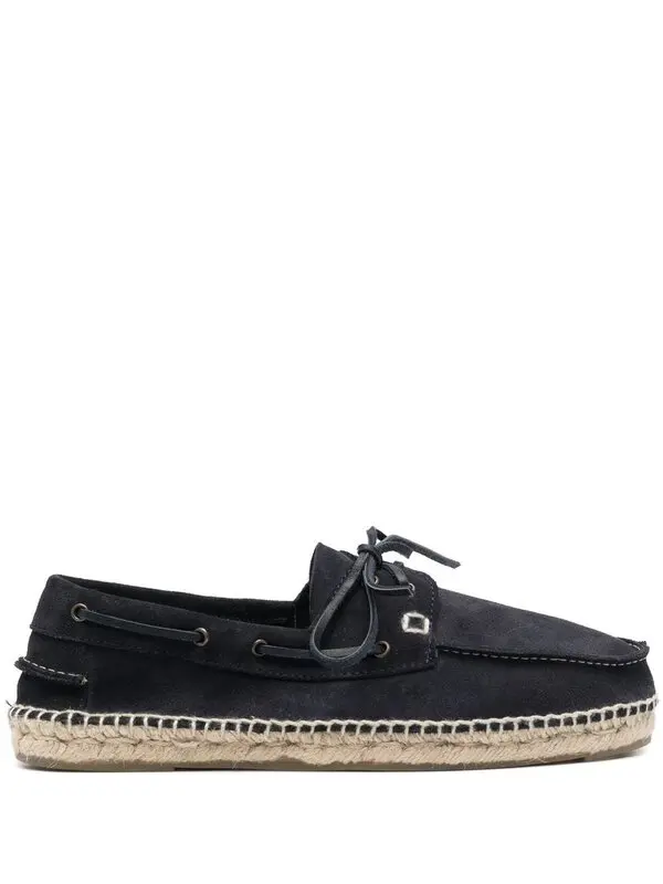 Manebí Lace-up Espadrilles - Blue