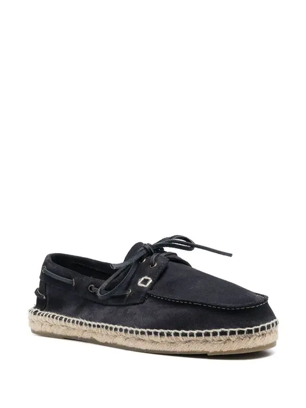 Manebí Lace-up Espadrilles - Blue