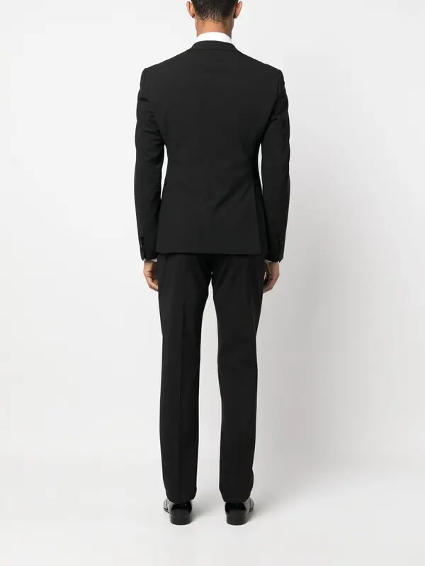 Emporio Armani Single-breasted Suit - Black