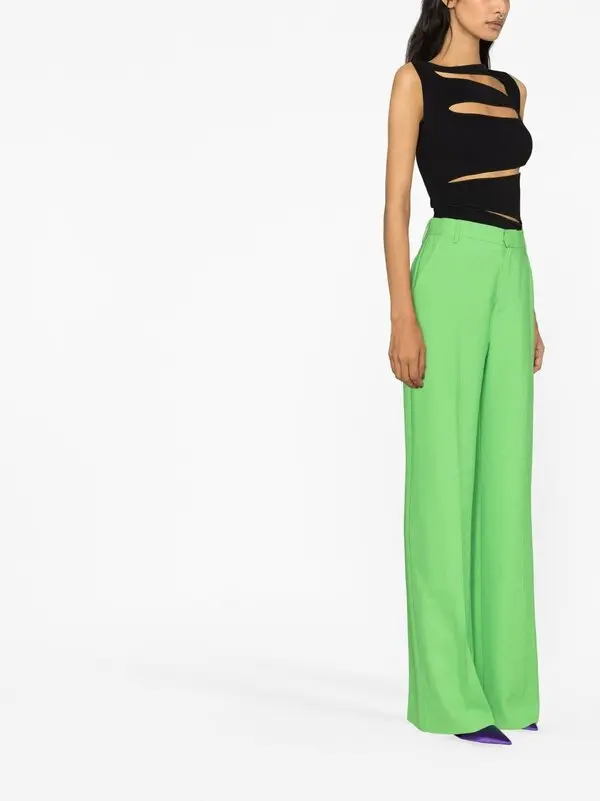 Andamane Pressed Crease Palazzo Pants
