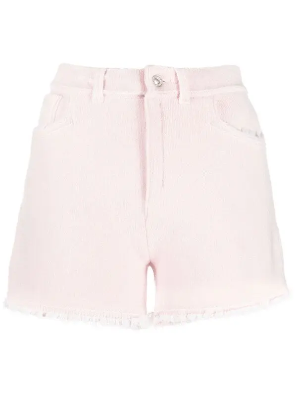 BARRIE Fine-knit Shorts - Pink