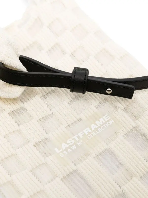 LASTFRAME Interwoven Sheer Tote Bag