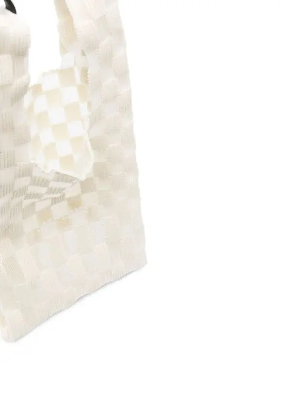LASTFRAME Interwoven Sheer Tote Bag