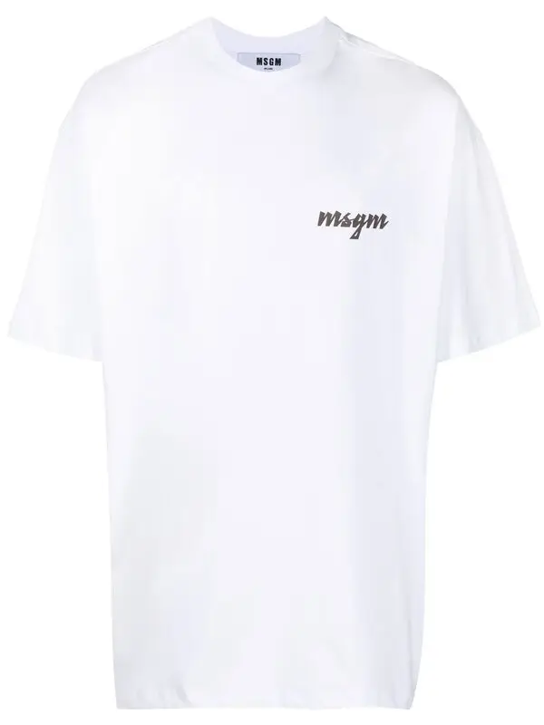 MSGM Logo-print T-shirt