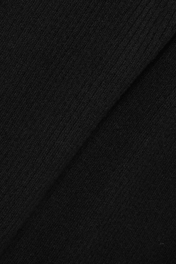 REFORMATION Robin Ribbed Stretch-modal Turtleneck Midi Dress