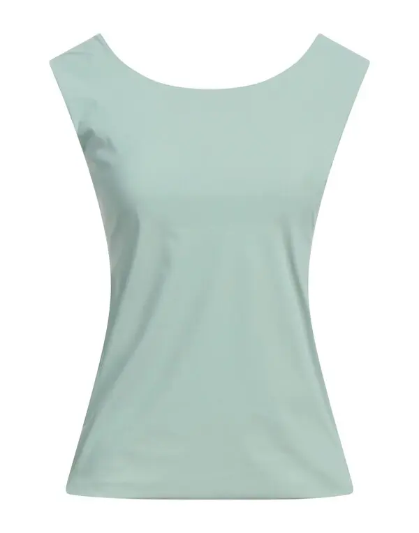 Chiara Boni La Petite Robe Synthetic Jersey Top - Sage Green