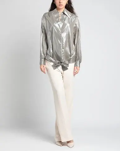 Fabiana Filippi Metallic Viscose Top