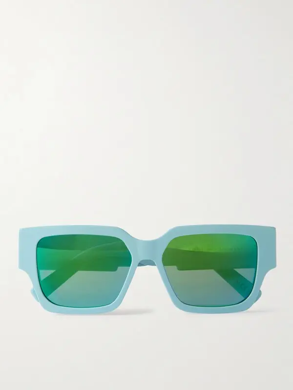 Dior Cd Su Square-frame Sunglasses - Blue