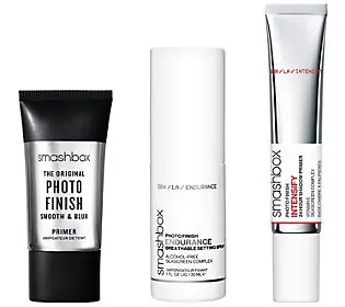 Smashbox On-set Essentials: Primer + Setting Sp Ray Trio - One-color