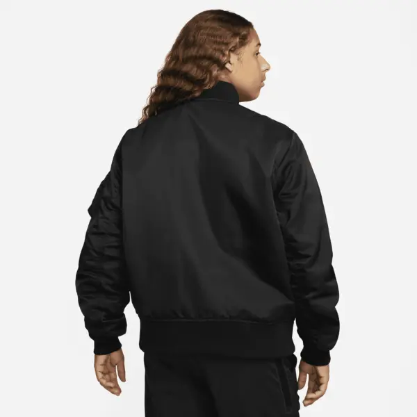 Nike Fff Punk Bomber Jacket - Black | Editorialist