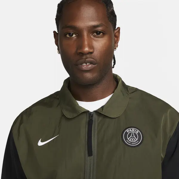 Nike Paris Saint-Germain Unlined Full-Zip Bomber Jacket - Green