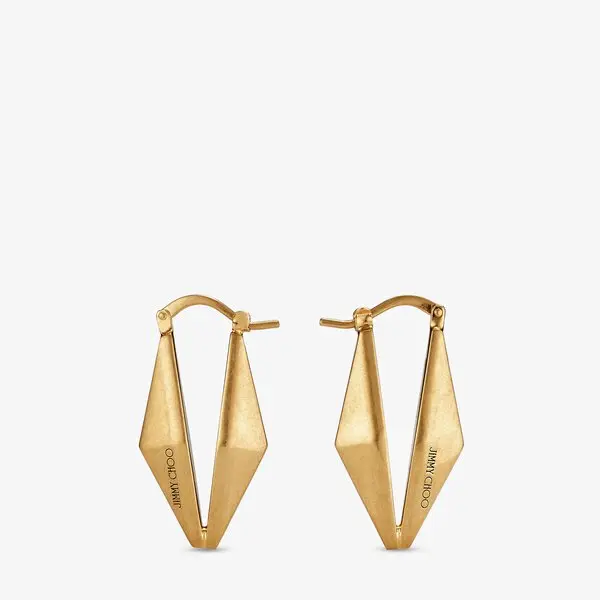 JIMMY CHOO Diamond Chain Earrings - Silver