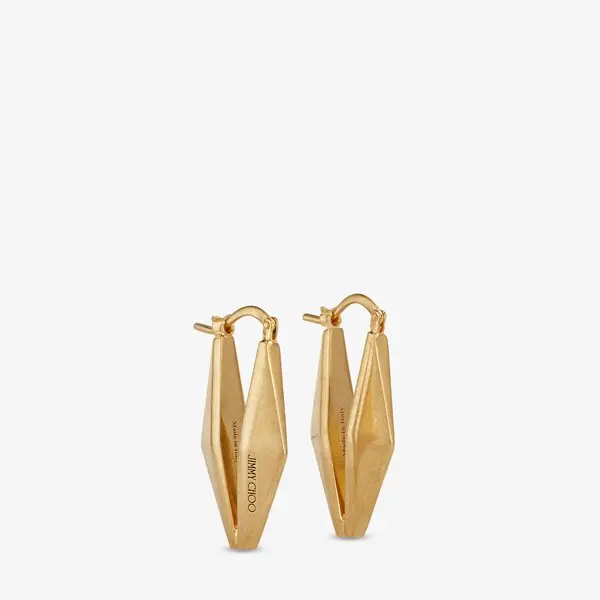 JIMMY CHOO Diamond Chain Earrings - Silver