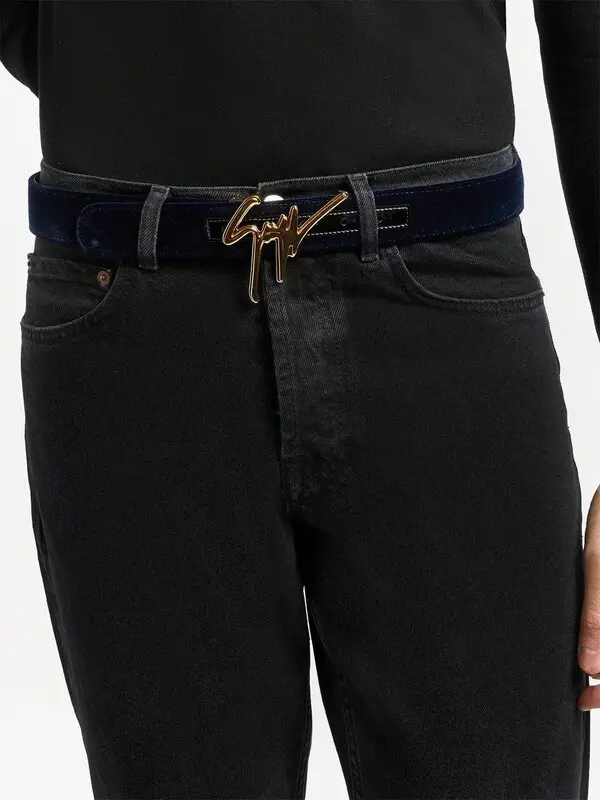 GIUSEPPE ZANOTTI Leather Belt
