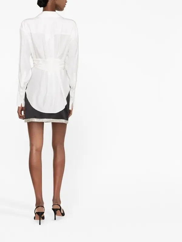 Gauge81 Sabinas Silk Wraparound Shirt