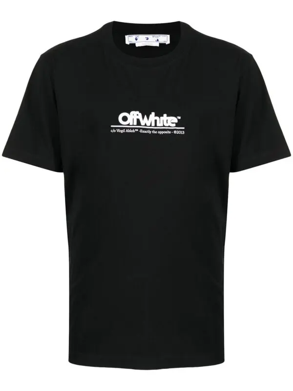 Off-White Logo-embroidered T-shirt