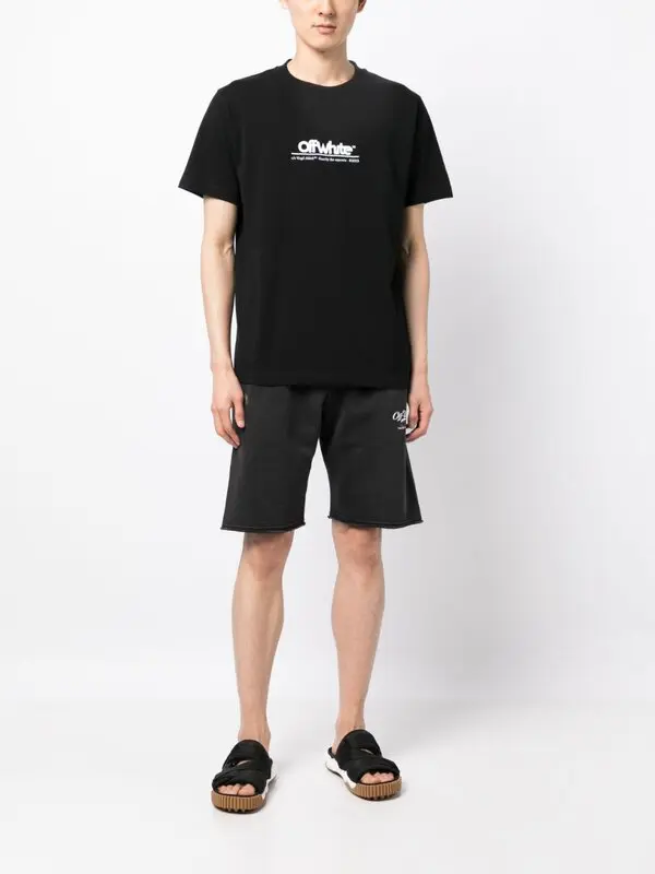 Off-White Logo-embroidered T-shirt